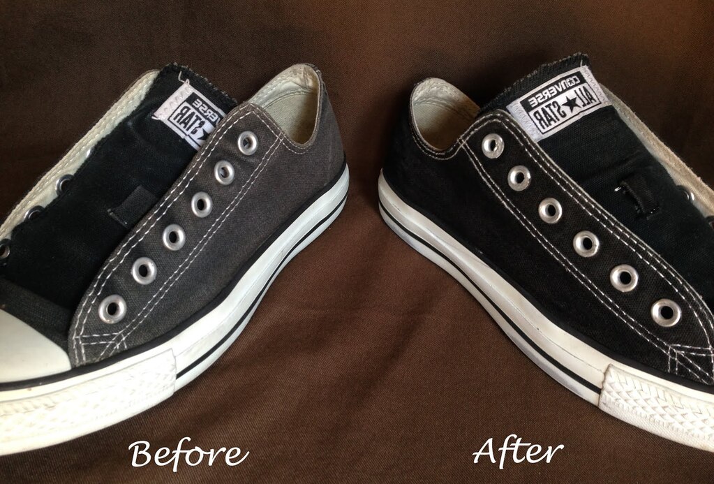 Cara Mengembalikan Warna Sepatu Kanvas Yang Pudar