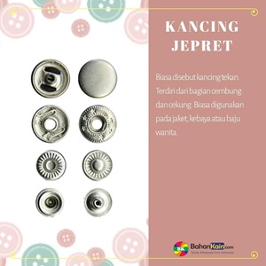 Mengenal 8 Variasi Kancing Baju dan Sejarahnya