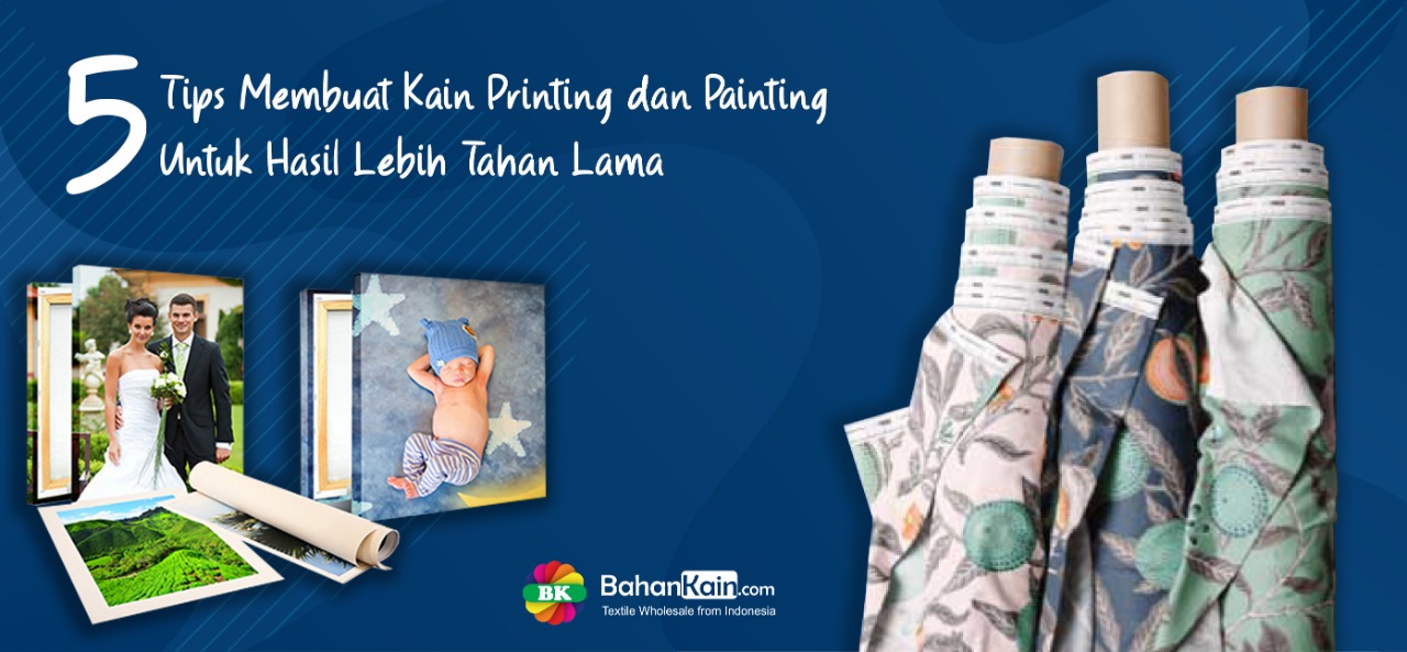Membuat Kain Printing dan Painting Untuk Hasil Lebih Tahan Lama