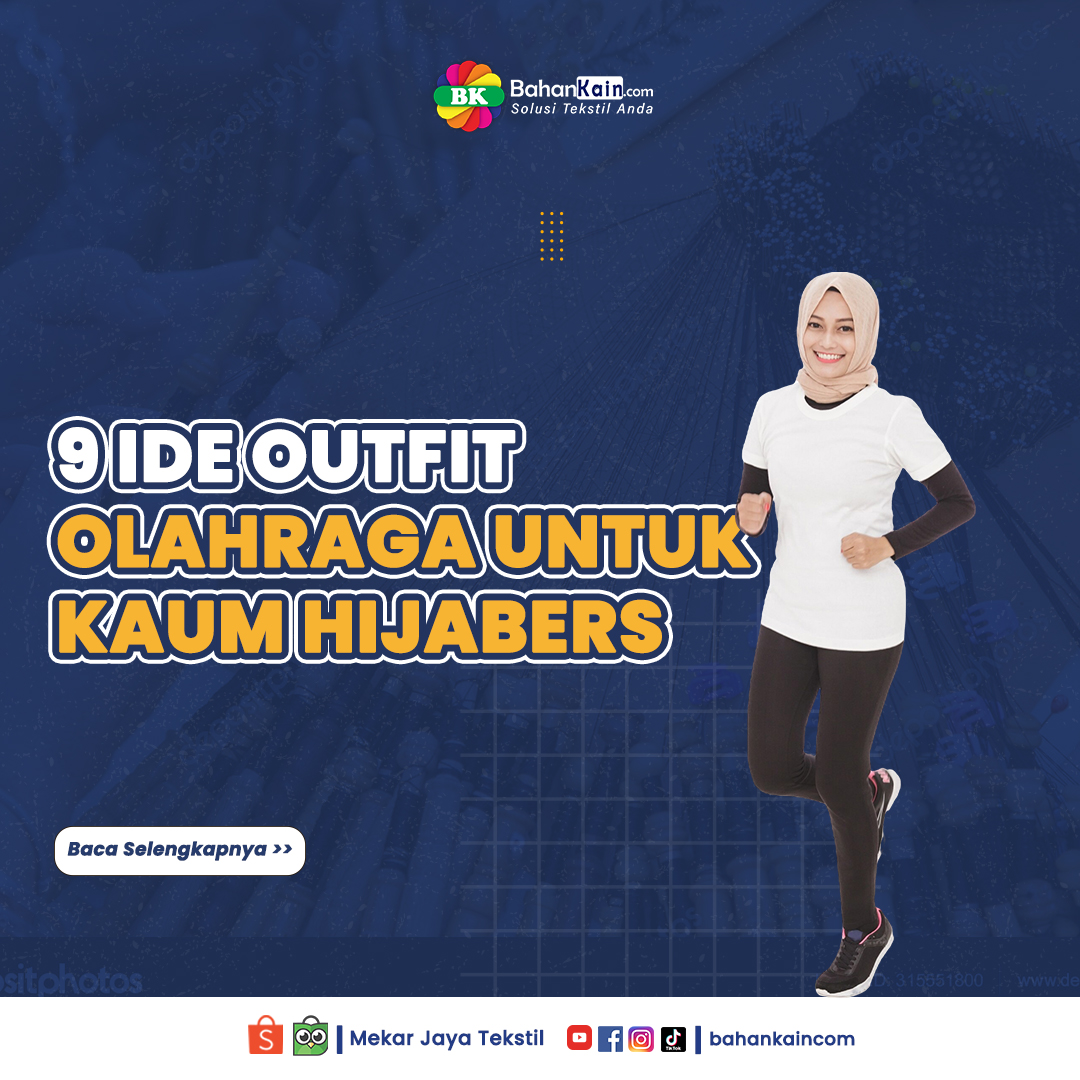 9 Ide Outfit Olahraga Untuk Kaum Hijabers, Tetap Nyaman dan Stylish!