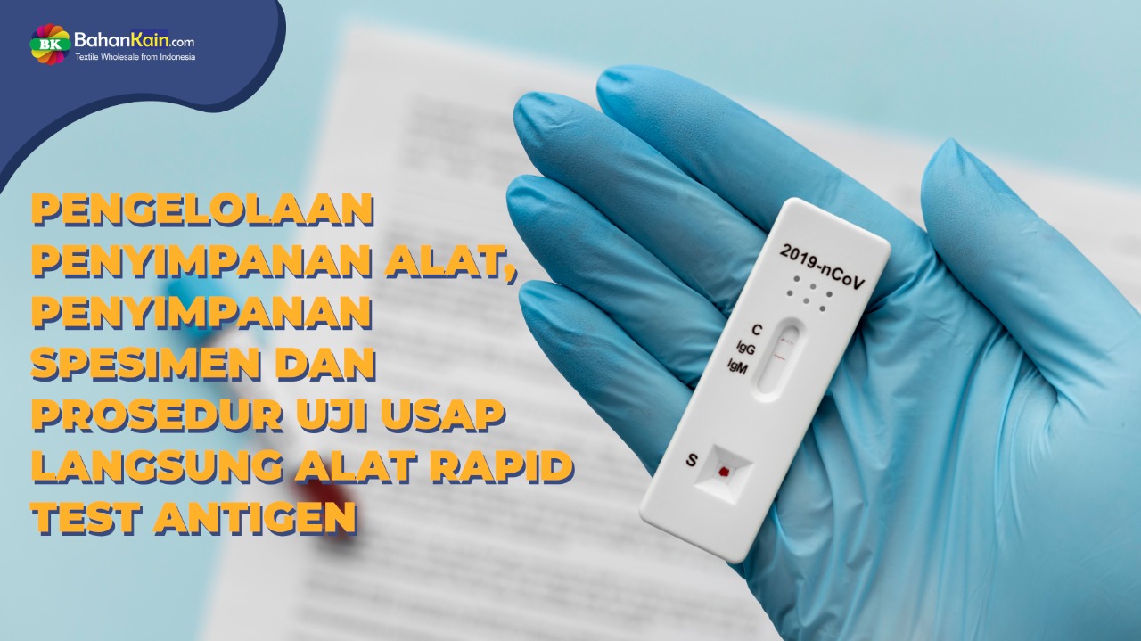 PENGELOLAAN PENYIMPANAN ALAT, PENYIMPANAN SPESIMEN DAN PROSEDUR UJI ...