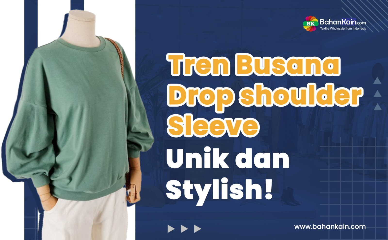 Tren Busana Drop shoulder Sleeve, Unik dan Stylish!