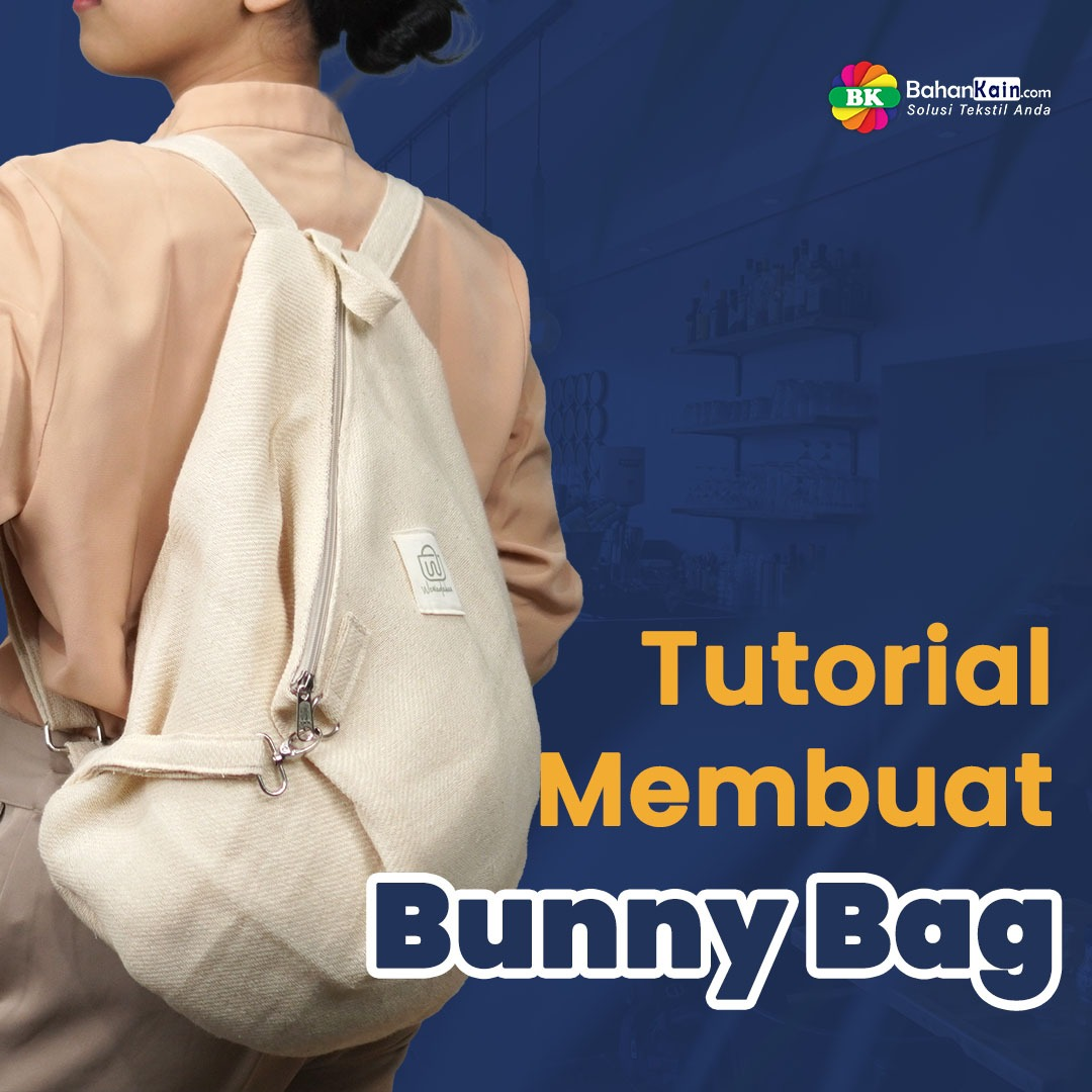 Tutorial Membuat Tas Lucu Dari Kain Blacu Rajut Unik