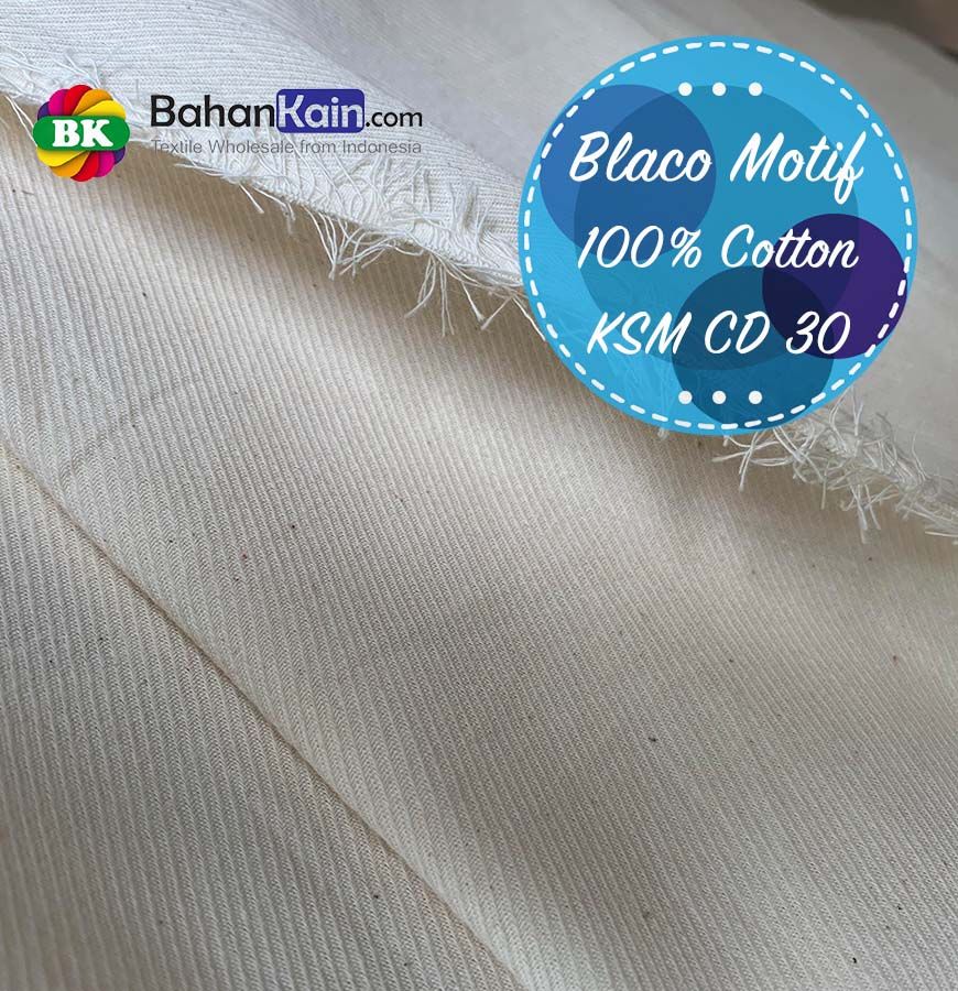 Jual Kain Blacu Dobby Katun B30 Lebar 160 cm – BahanKain.com