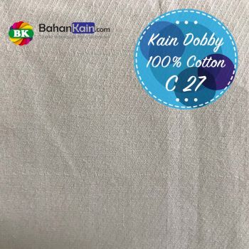 Jual Kain Dobby 100% Katun Motif Garis C 27 Lebar 150 cm – BahanKain.com