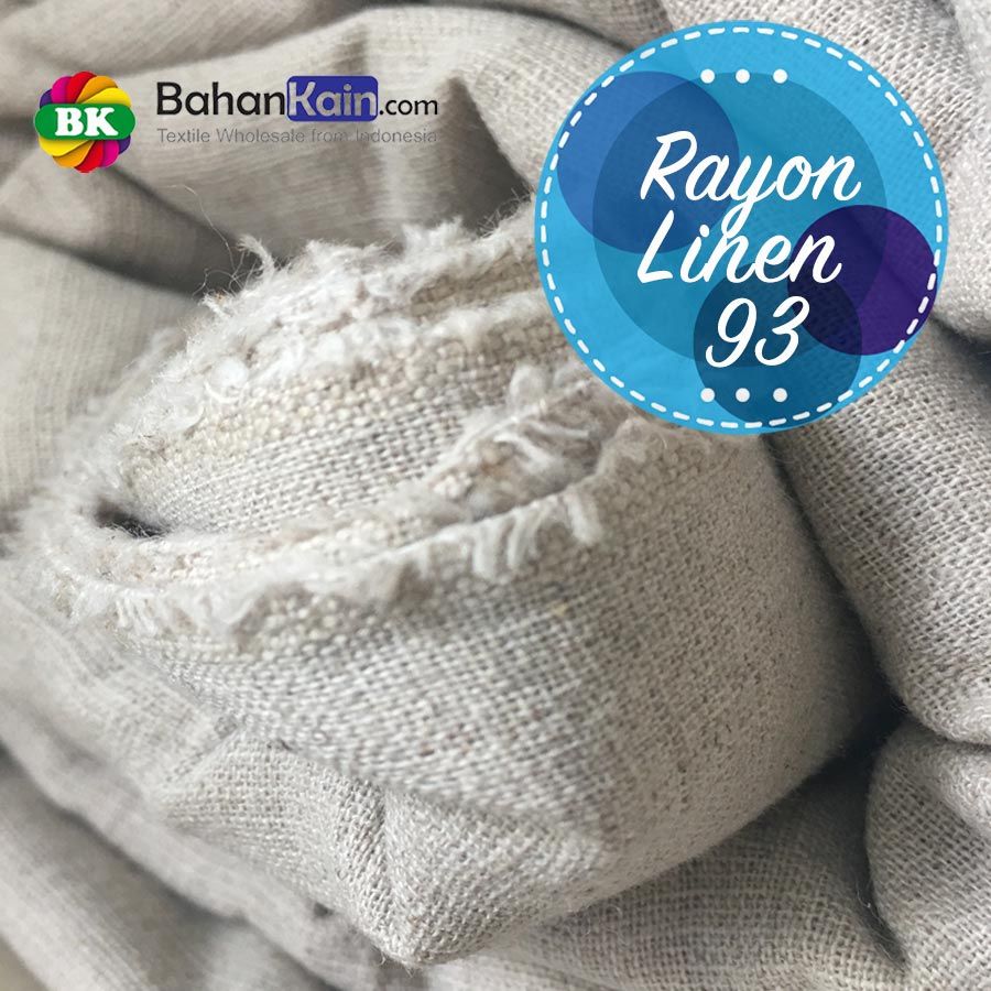 Jual Kain Linen Rayon 93 Natural – BahanKain.com