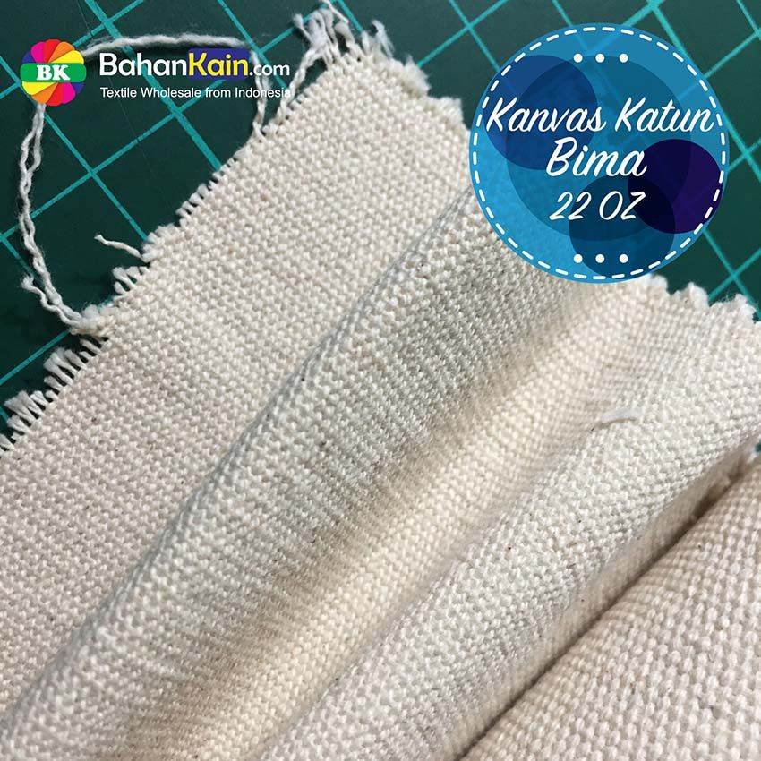 Jual Kanvas Katun Tebal Bima 17 OZ - KM 1 Greige – BahanKain.com