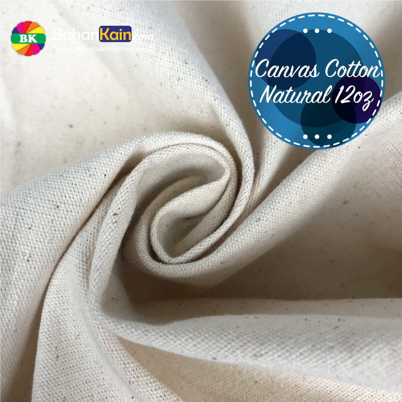 Canvas Cotton Natural 12 OZ