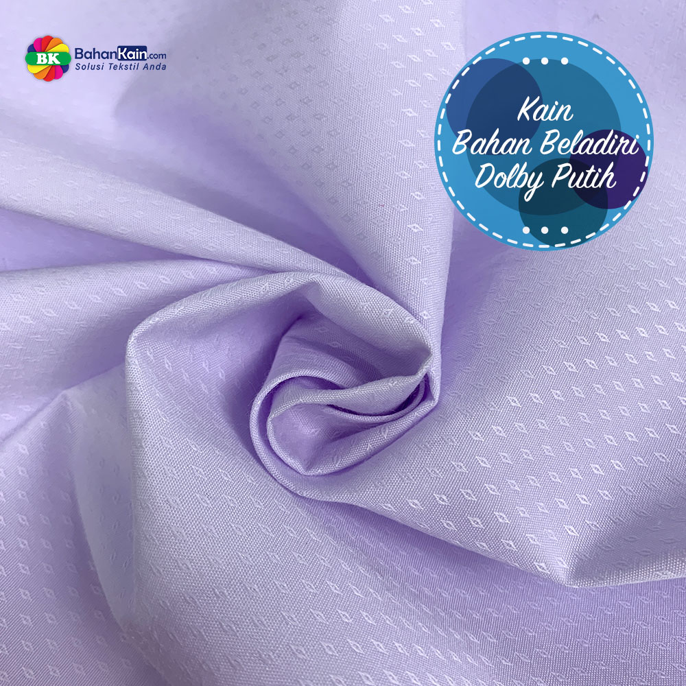 Bahan Beladiri Dolby Putih Kain Taekwondo Karate Beladiri