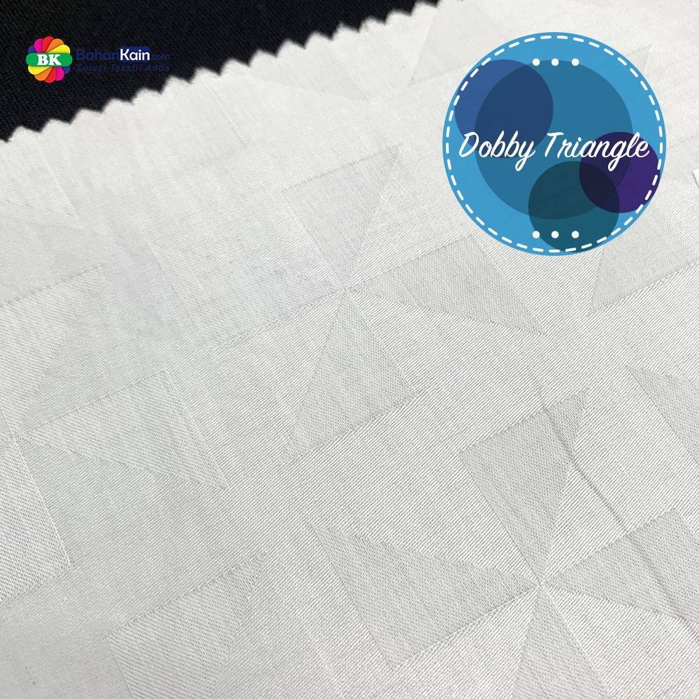 Bahan Sprei Dobby Triangle