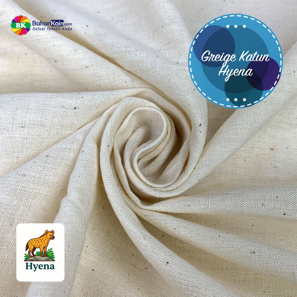 Kain Greige Katun Hyena