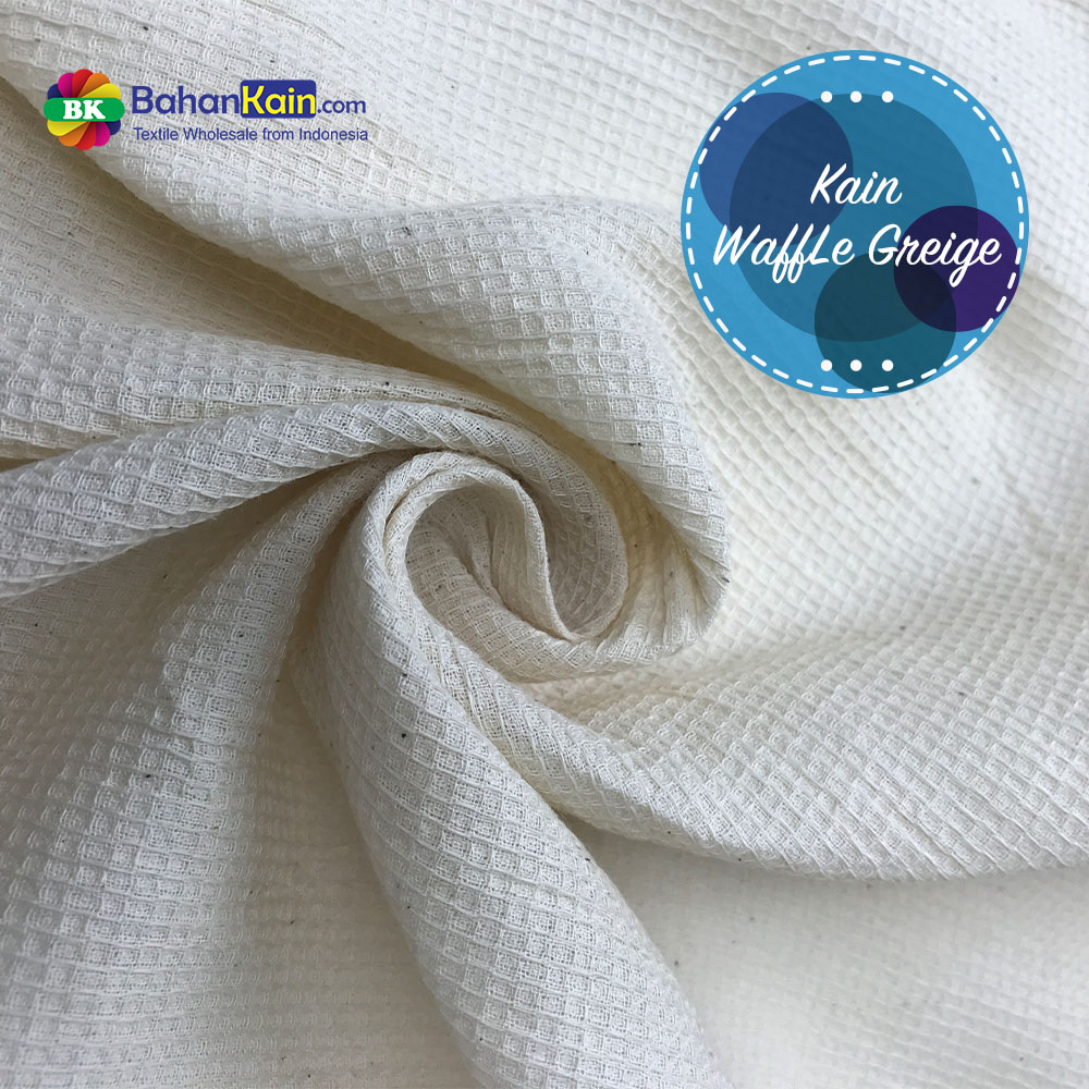 Jual Kain Waffle Greige 150cm – BahanKain.com