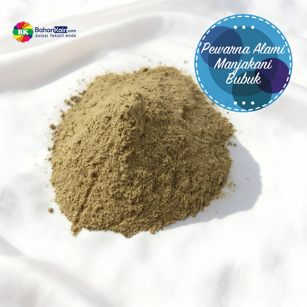 Pewarna Alami Manjakani Bubuk